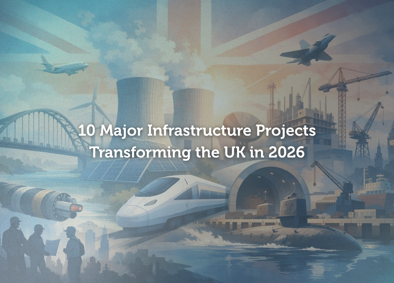Top 10 Major UK Infrastructure Projects in 2026